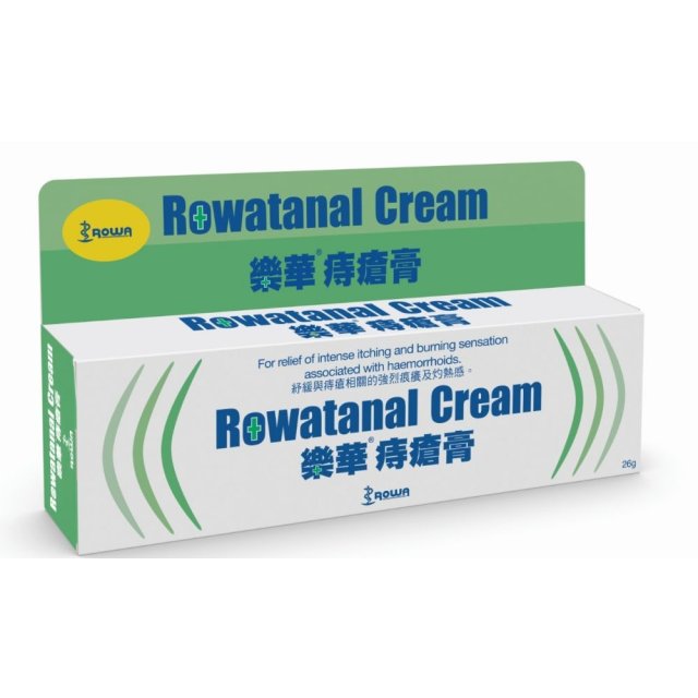Rowatanal Cream 樂華痔瘡膏 26克 - Jacobson 醫臣健康