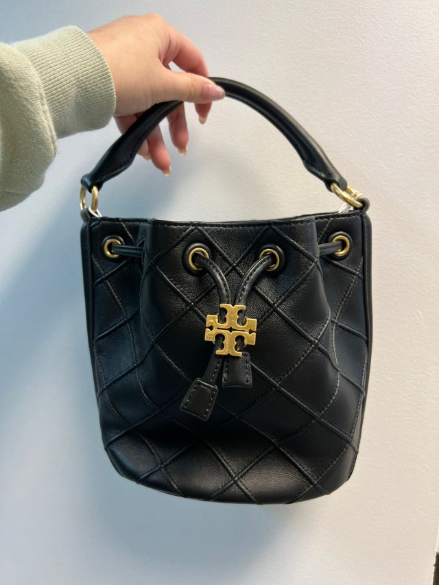 TB Fleming Soft Bucket Bag black 142565 - 陳記美加代購