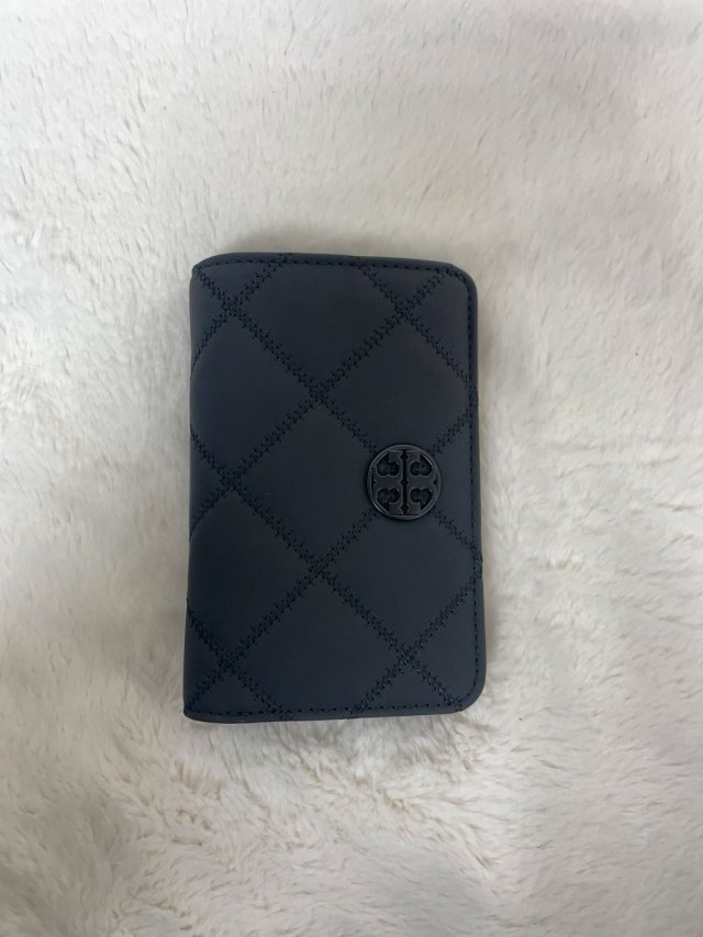 TB Willa Matte Medium Wallet /BLACK/啞黑 - 陳記美加代購