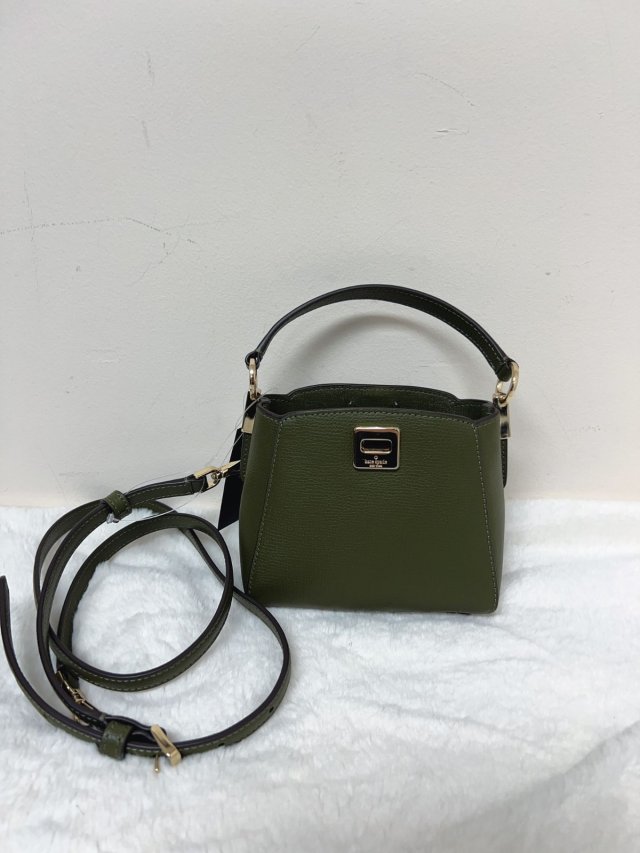 KS Mini Dumpling Crossbody dark green - 陳記美加代購