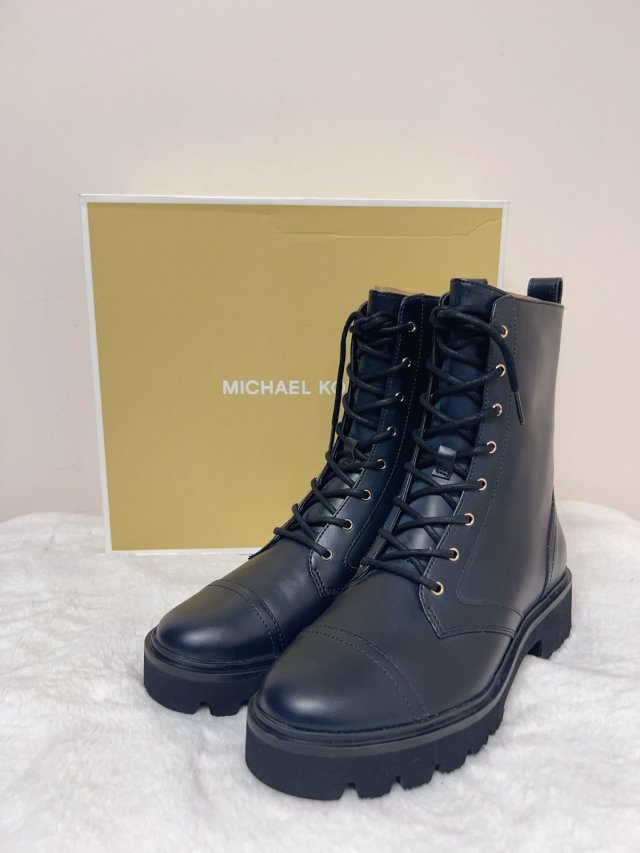 MK Weiss Combat Bootie Black - 陳記美加代購