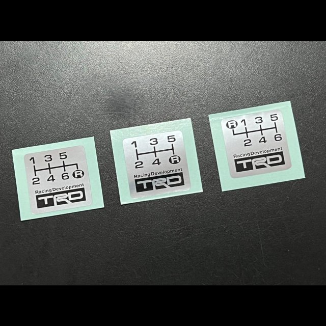 TRD Shift Sticker - Loong Wah Motors Group Limited