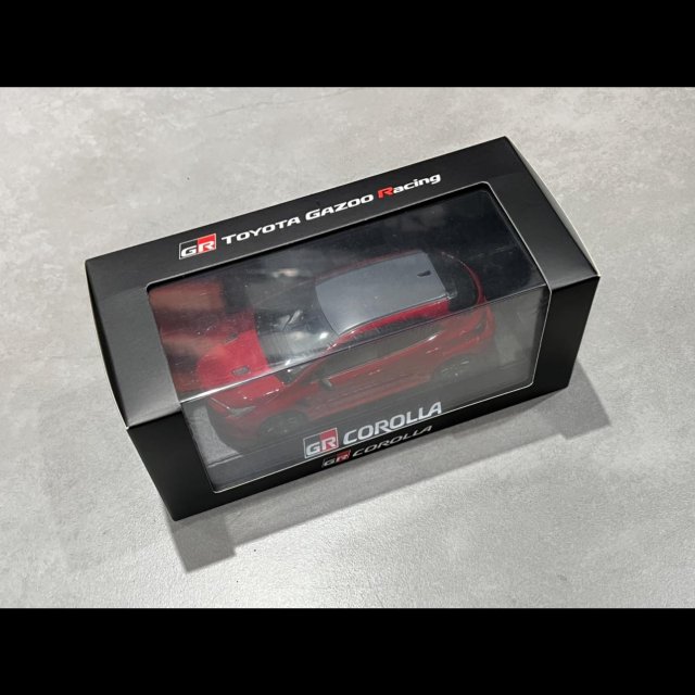 GR Corolla 1/30 Color Sample 3U5 Emotional Red - Loong Wah Motors Group ...
