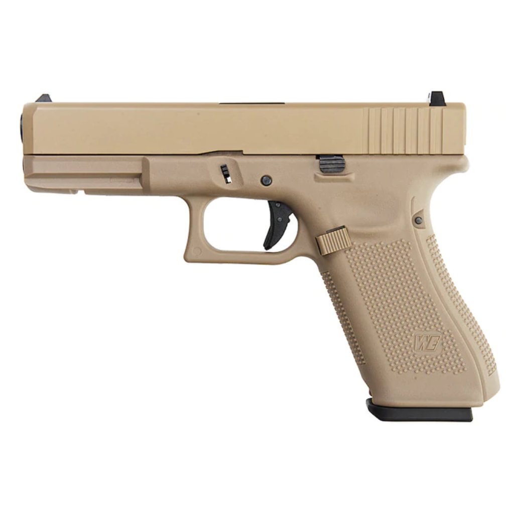 WE G17 Gen 5 GBB Tan - Gun Mall Hong Kong
