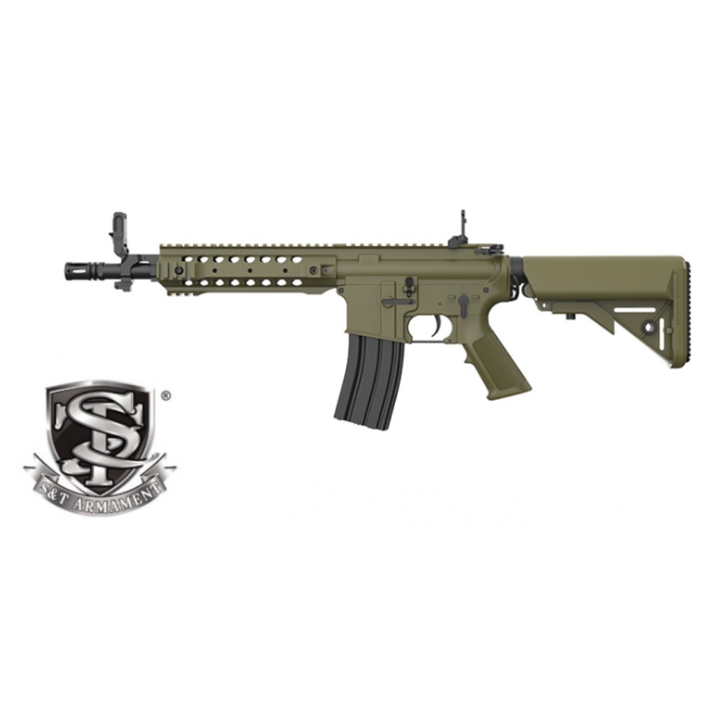 S&T M4 URX3.1 8 inch Challenger Line G3 AEG DE (COLT engraved) - Gun Mall Hong Kong