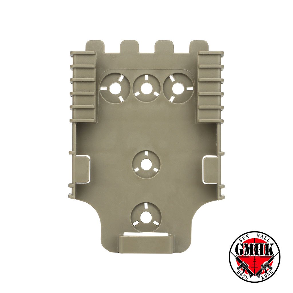 UFC QLS 22 STYLE QUICK LOCKING SYSTEM RECEIVER PLATE TAN - Gun Mall ...