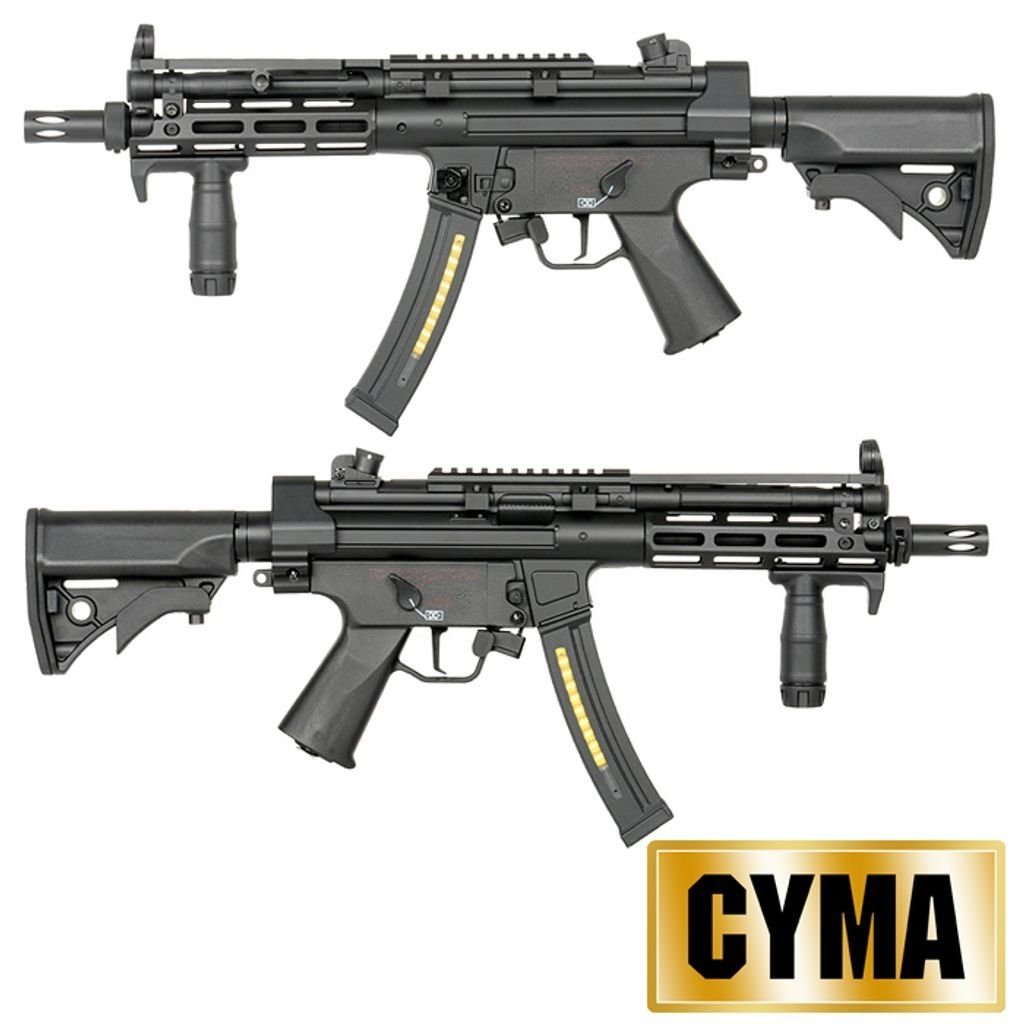 CYMA Enhanced MP5 M4 Stock Full metal ETU AEG - Gun Mall Hong Kong