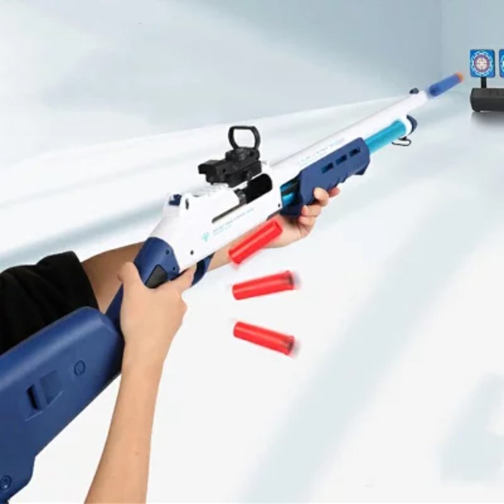 UFC M-Style M870 Shell Ejecting Nerf Shotgun BLACK / GOLD - Gun Mall ...