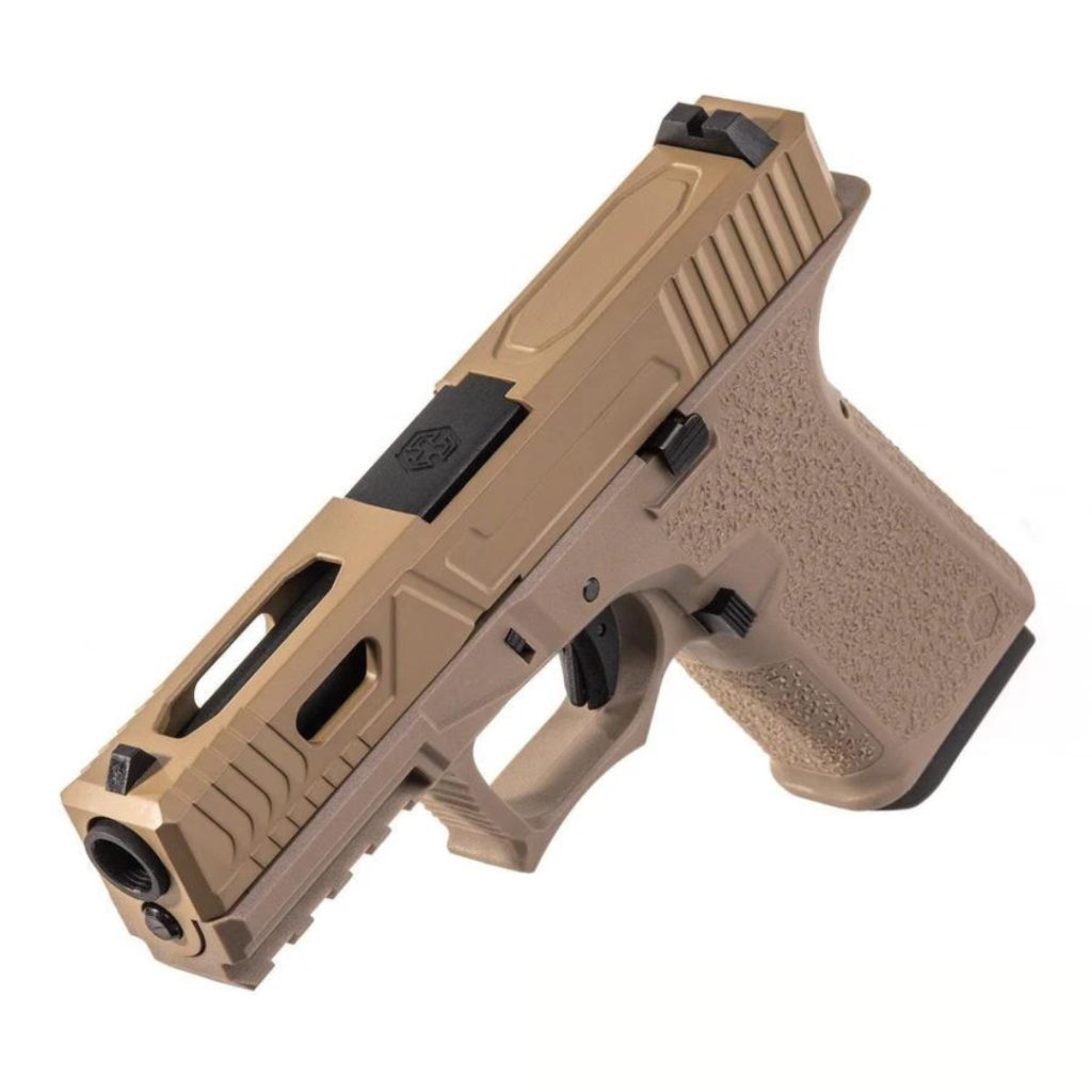 AW VX9301 P80 Style GLOCK 19 GBB TAN - Gun Mall Hong Kong