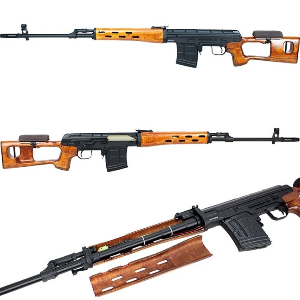 CYMA SVD Full Metal /w Real Wood AEG - Gun Mall Hong Kong