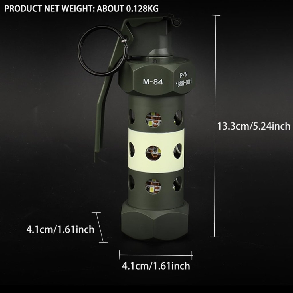 UFC M84 Dummy Flashbang Grenade LED Functional Model - Gun Mall Hong Kong
