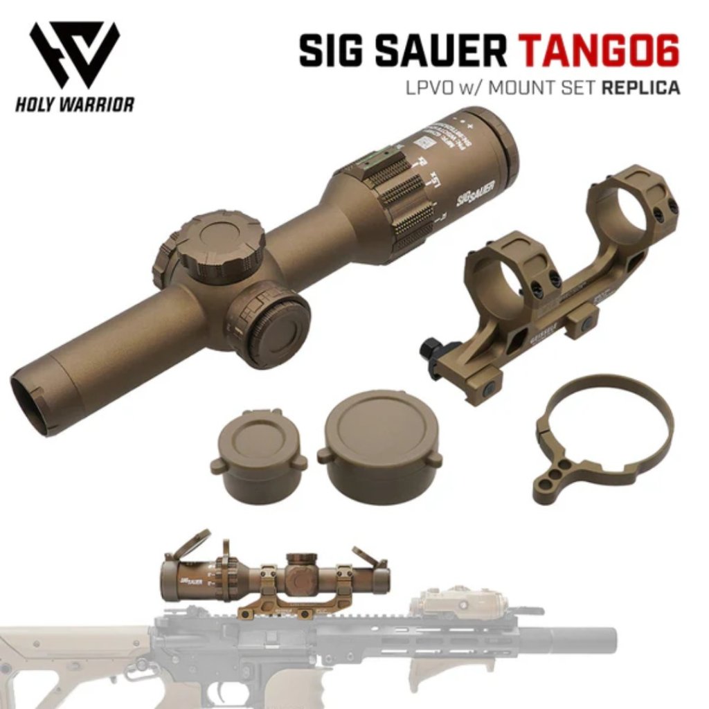 Holy Warrior SIG style TANGO 6T DVO 1-6x24mm Scope DDC - Gun Mall Hong Kong