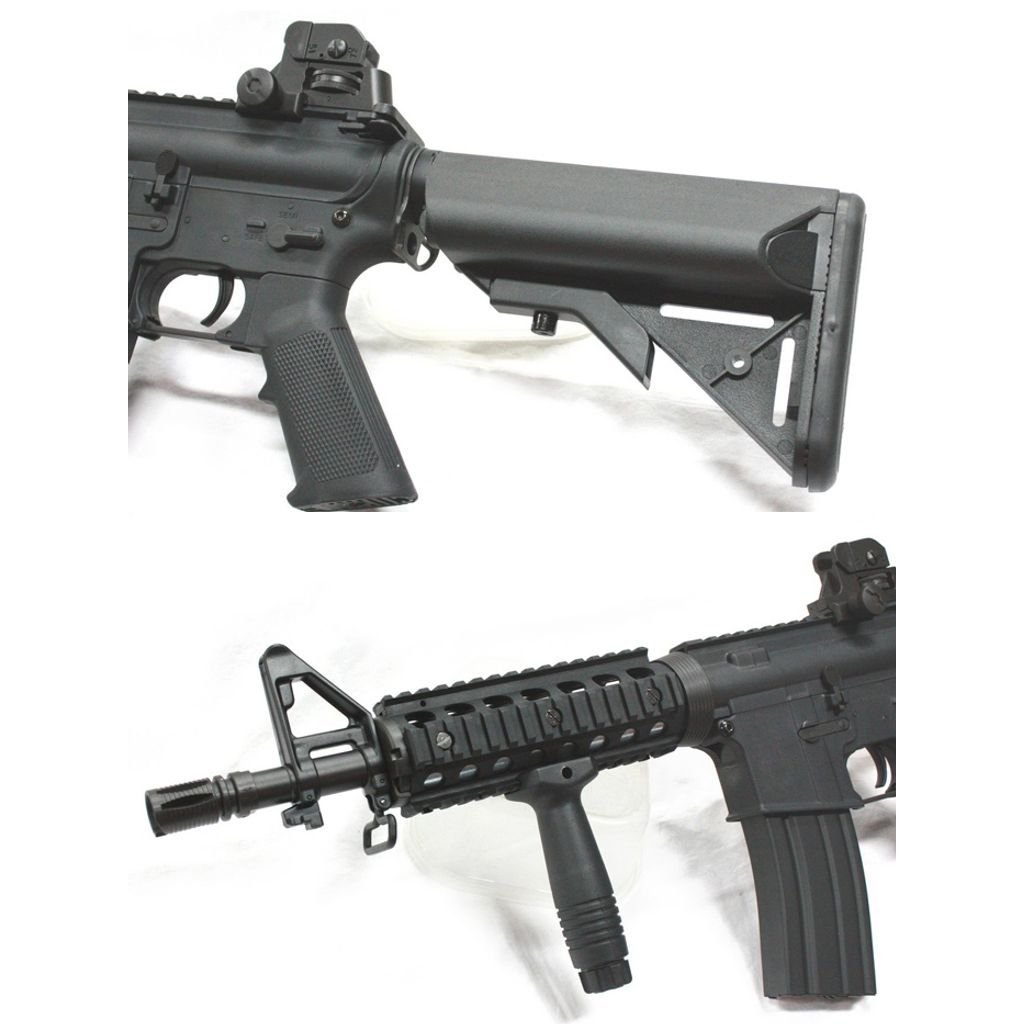 CYMA M4 CQB-R FRP Sports Line AEG /w RIS BK - Gun Mall Hong Kong
