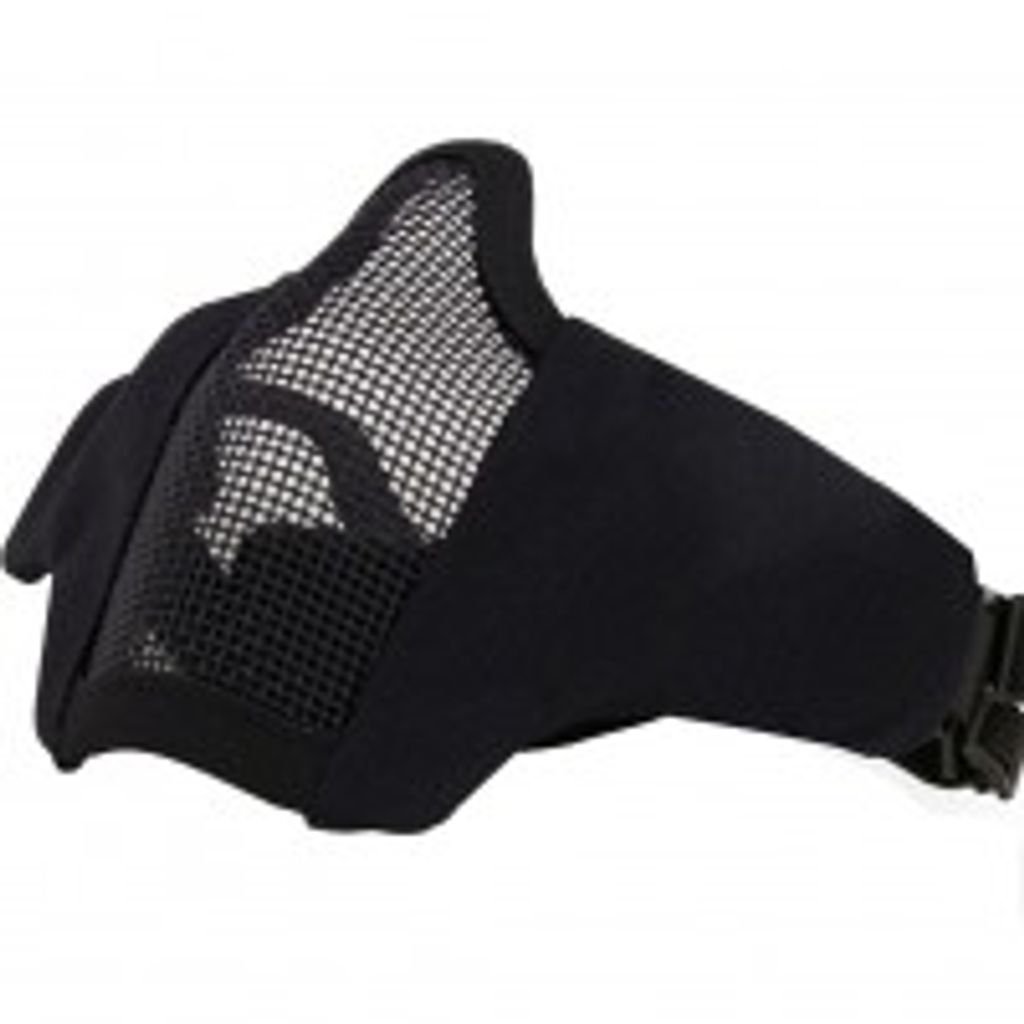 UFC V1 Steel Mesh Mask BK - Gun Mall Hong Kong