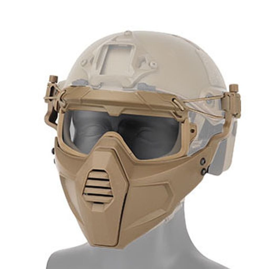 UFC Multidimentional UFC Tactical Goggle Mask Set TAN - Gun Mall Hong Kong