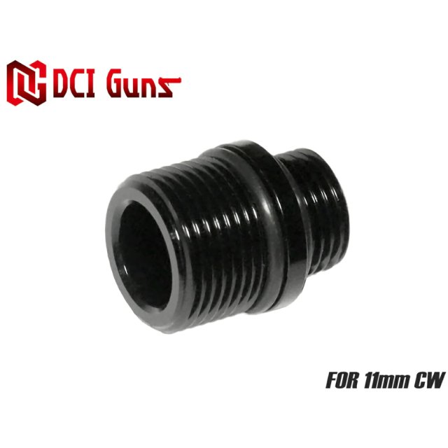 DCI GUNS 11mm CW to 14mm CCW Adapter Black - Gun Mall Hong Kong