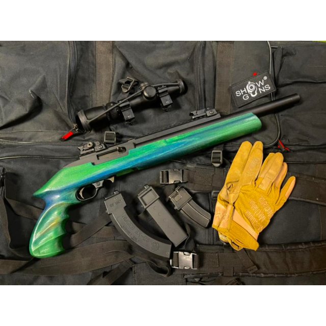 Show Guns KC02 V2 AND SHORTY WOOD STOCK KIT (Mixed Color: Green and ...