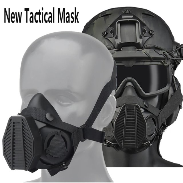 UFC Special Force Tactical Respirator Replaceable Filter Half Face Gas ...
