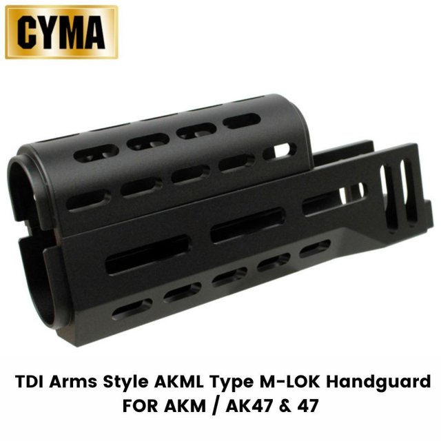 CYMA TDI Arms Style AKML Type M-LOK Handguard FOR AKM / AK47 & 47 - Gun ...