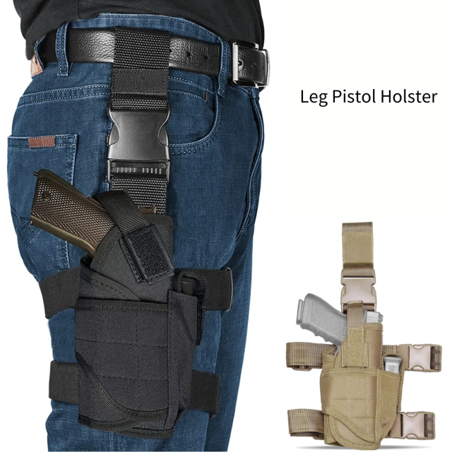 UFC Leg Pistol Holster TAN - Gun Mall Hong Kong