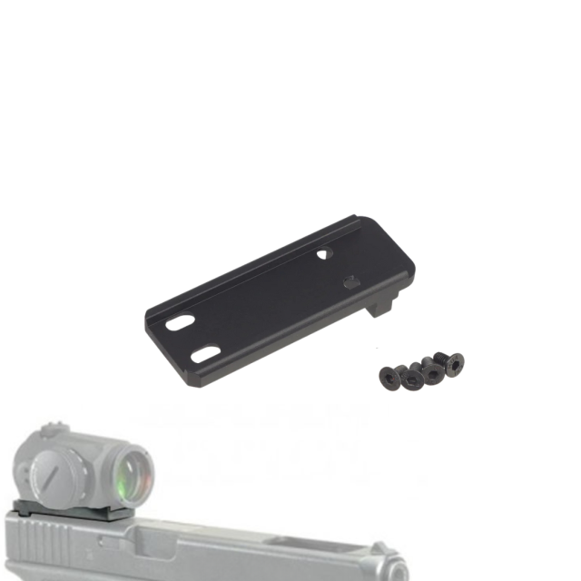 5KU Marui / WE / ARMY Glock Aluminum Mount for Aimpoint Micro T1 / T2 ...
