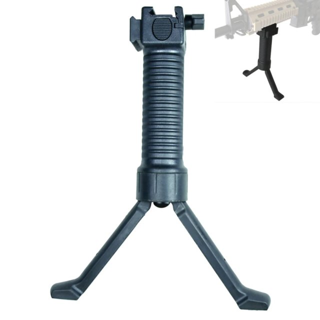 UFC G.P.S. Tactical Vertical Fore Grip Pod Systems Side Rail Ver BK ...