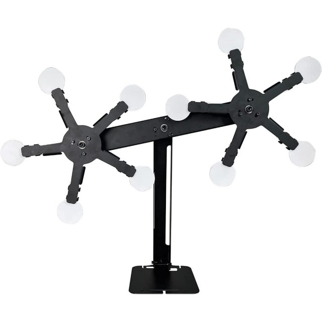 UFC Double STARS 10 Target AirSoft IPSC Practical Rotating Target - Gun ...