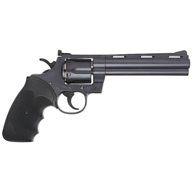 Marui Colt Python 6 Inches Spring Revolver BK - Gun Mall Hong Kong