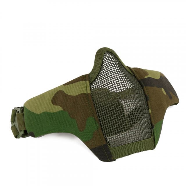 UFC V1 Steel Mesh Mask Woodland - Gun Mall Hong Kong