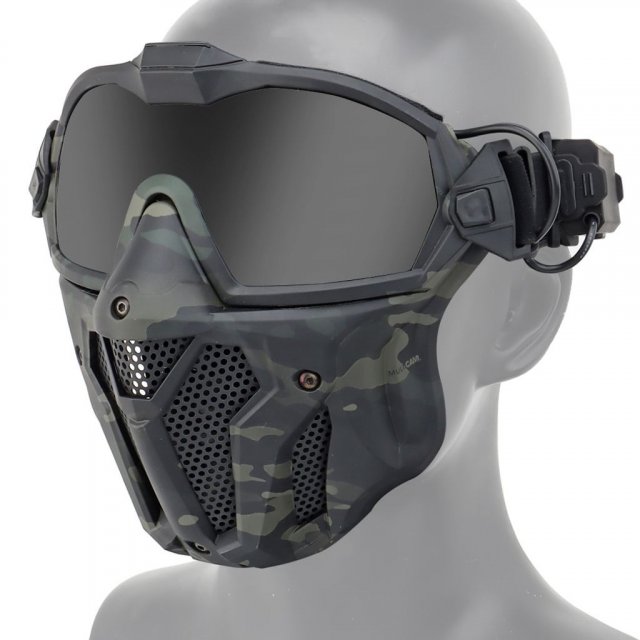 UFC Tactical Anti-Fog MASK BKMC - Gun Mall Hong Kong
